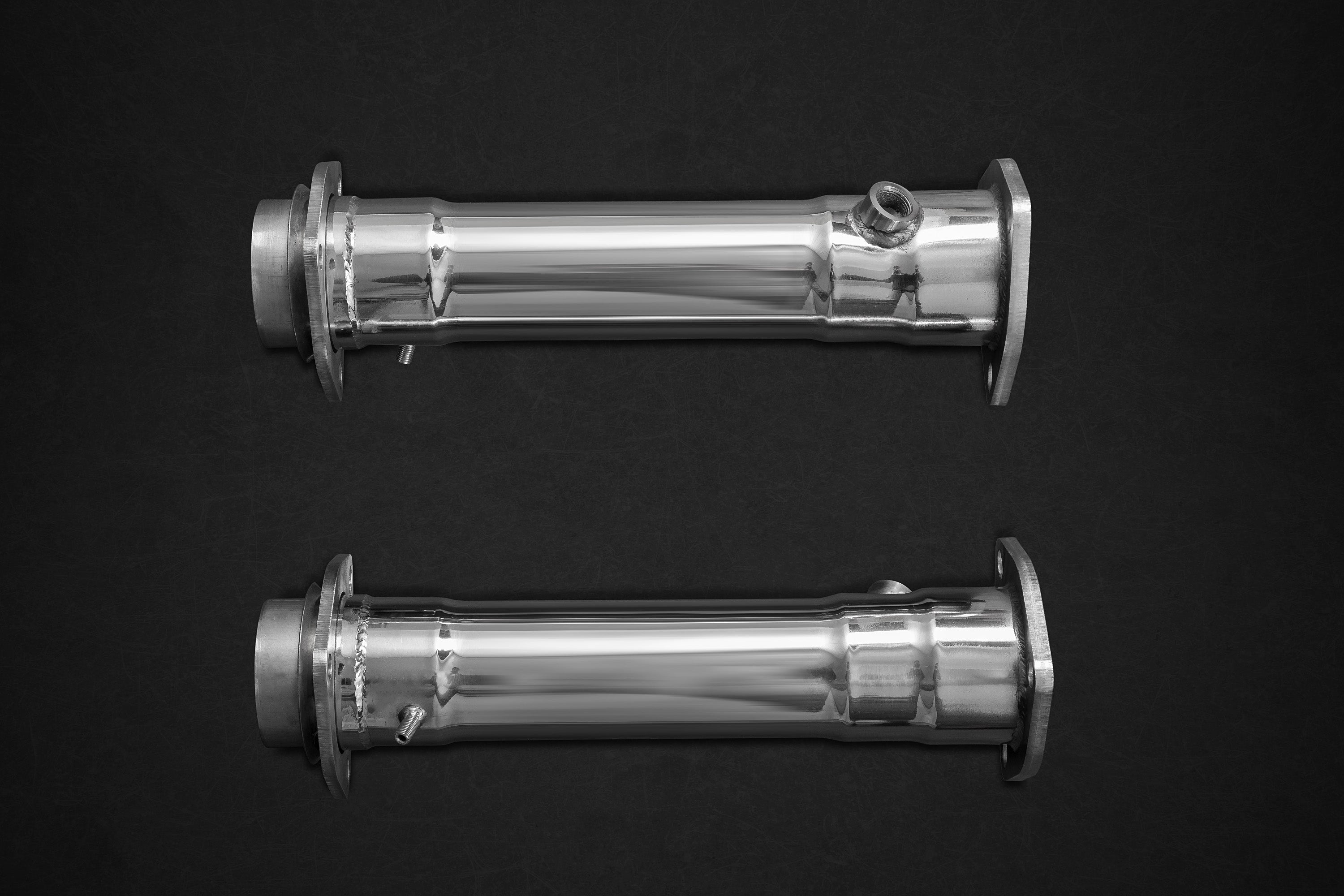 Ferrari 512/Testarossa - Secondary Cat Delete Pipes – Capristo Exhaust
