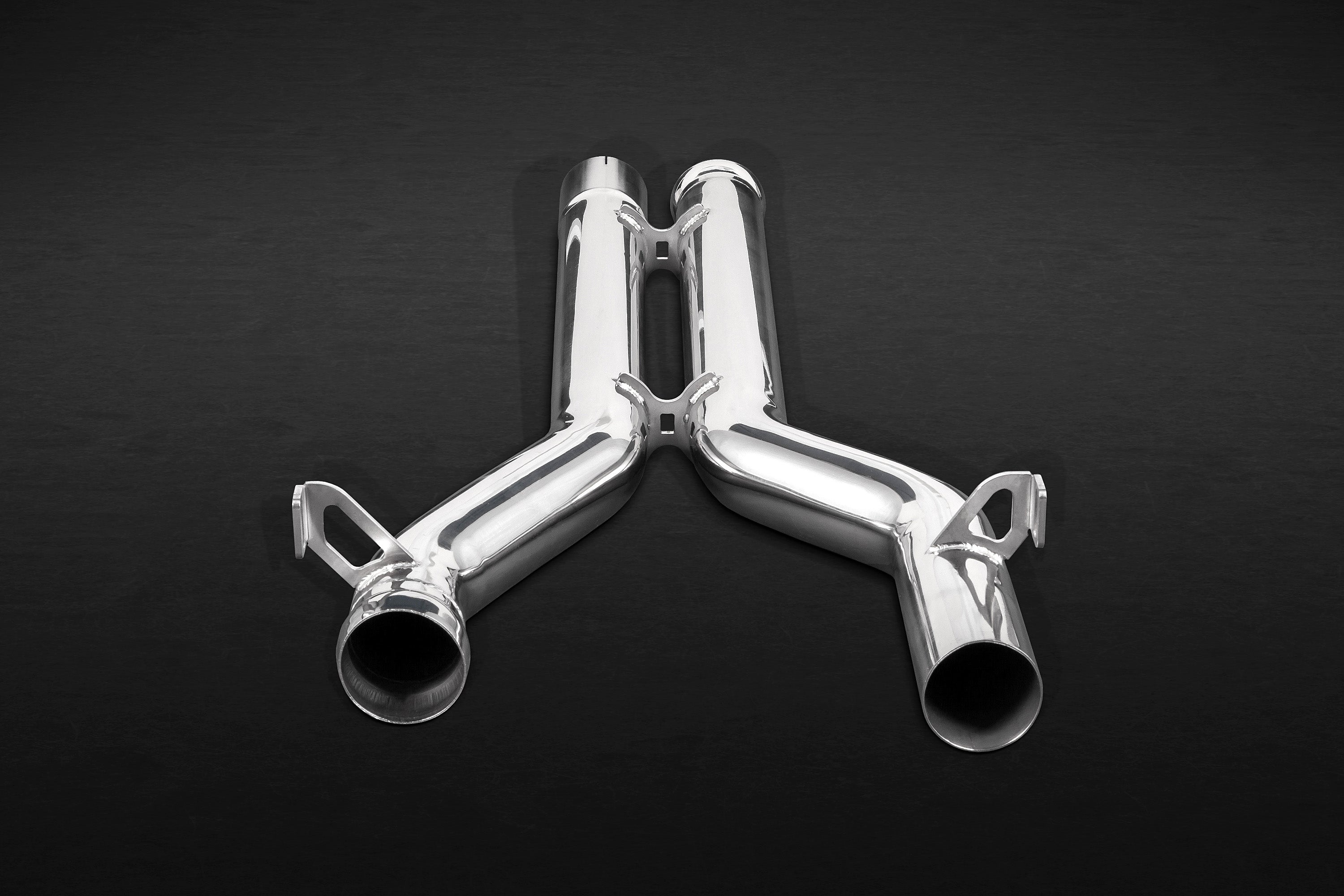 Mercedes AMG C63 (W204) - Middle Silencer Spare Pipes – Capristo Exhaust