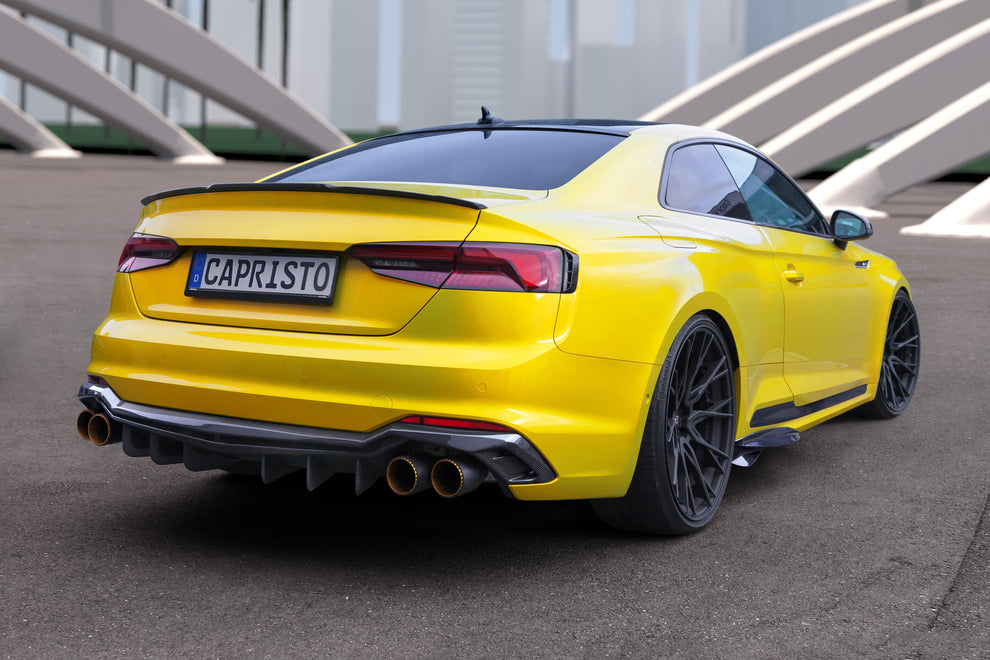 Audi RS5 (F5) - Carbon Fiber Rear Diffuser – Capristo Exhaust