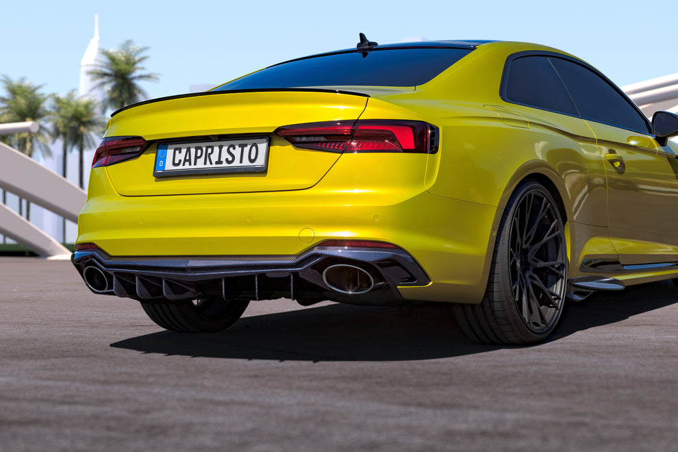 Audi RS5 (F5) - Carbon Fiber Rear Diffuser – Capristo Exhaust