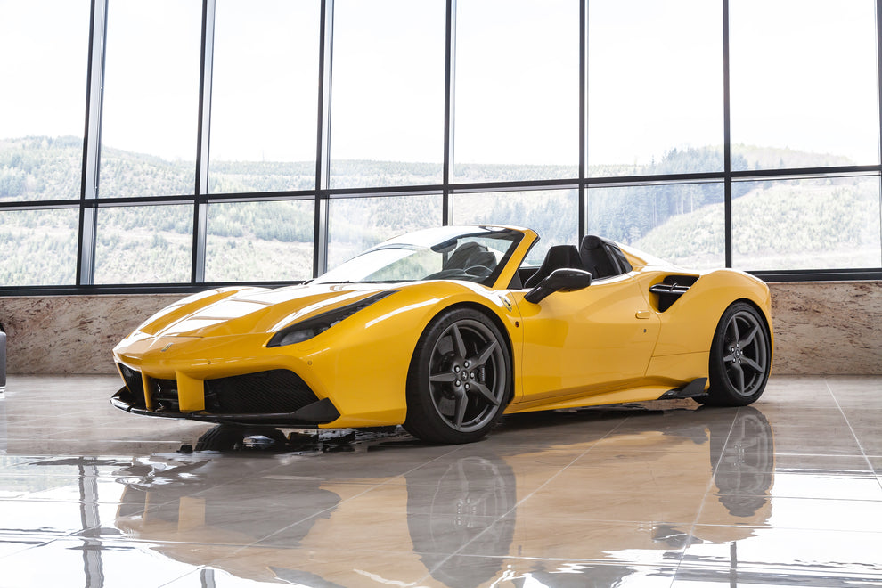 Ferrari 488 - Carbon Fiber Front Spoiler – Capristo Exhaust