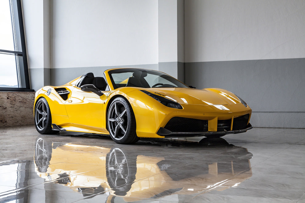 Ferrari 488 - Carbon Fiber Front Spoiler – Capristo Exhaust
