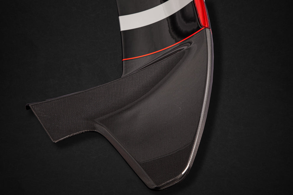 Ferrari 488 Pista (Coupe) - Carbon Fiber Rear Wing – Capristo Exhaust