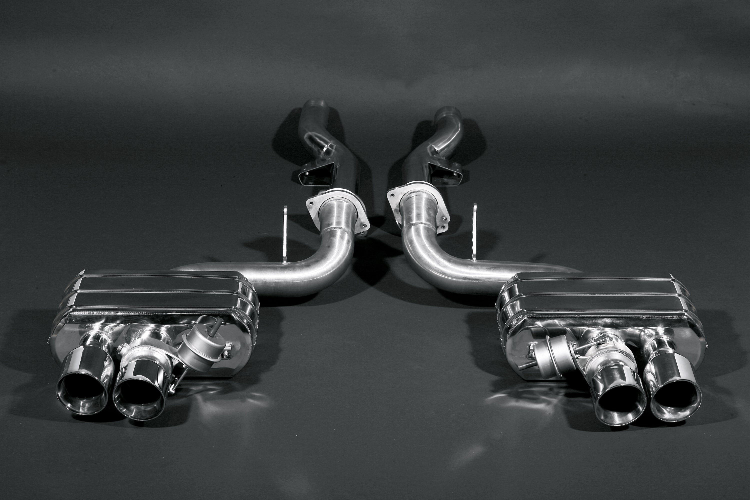 Ferrari 599 GTB Fiorano - Valved Exhaust + Post Cat Spare Pipes ...