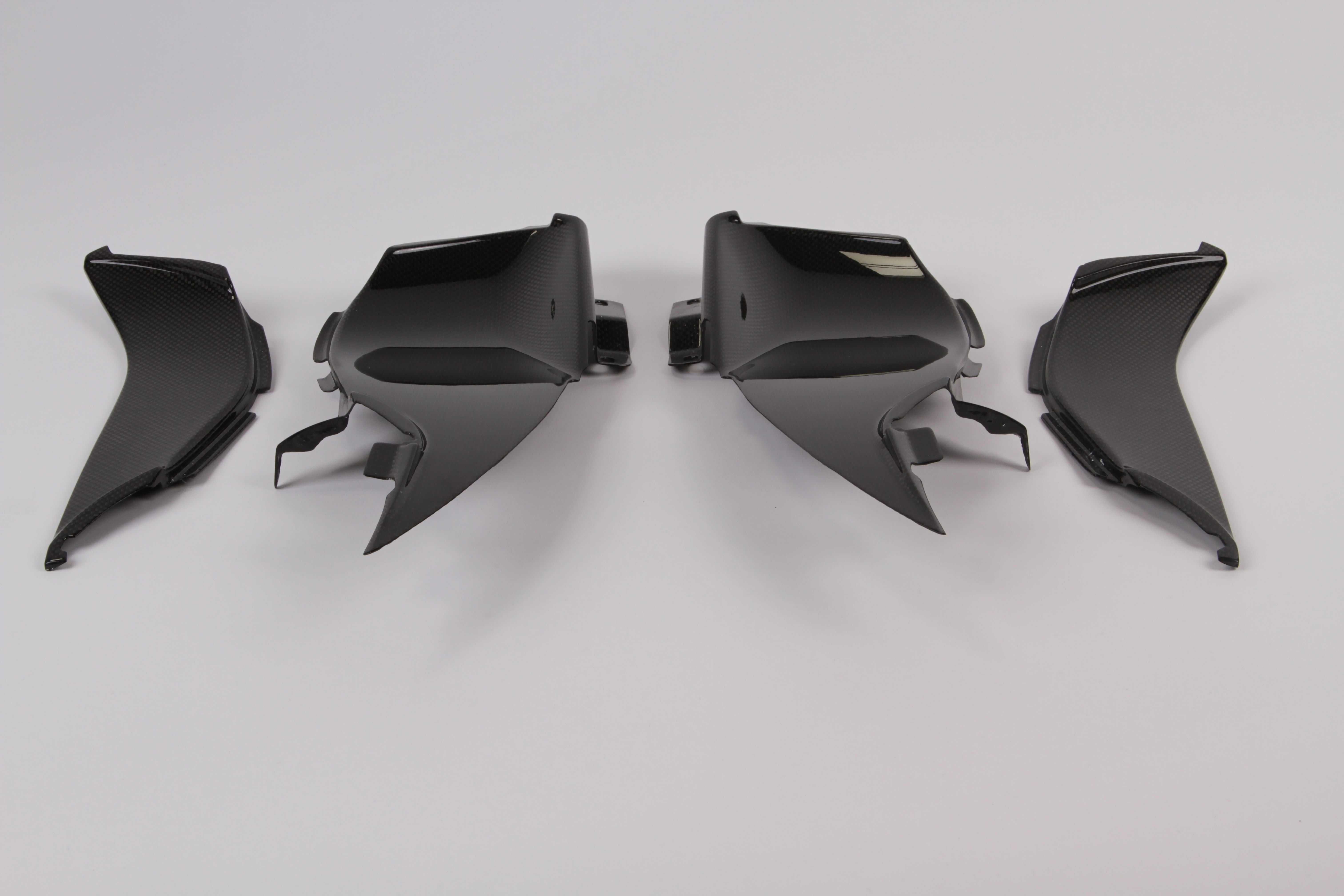 Ferrari F8 - Carbon Fiber Headlight Air Vents – Capristo Exhaust