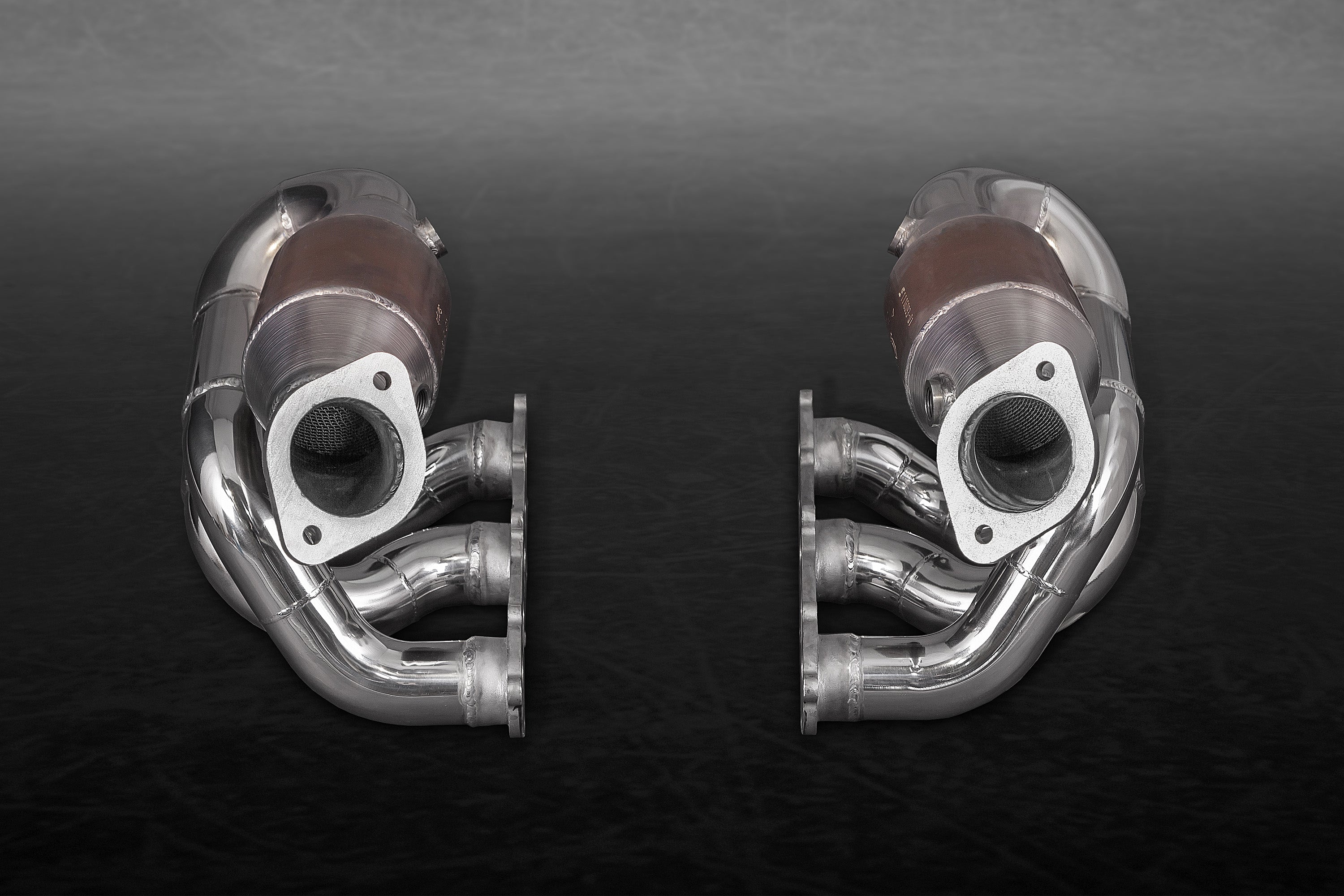 Porsche 981 Boxster/Cayman/GT4 - Headers + 250 Cell Sport Cats ...