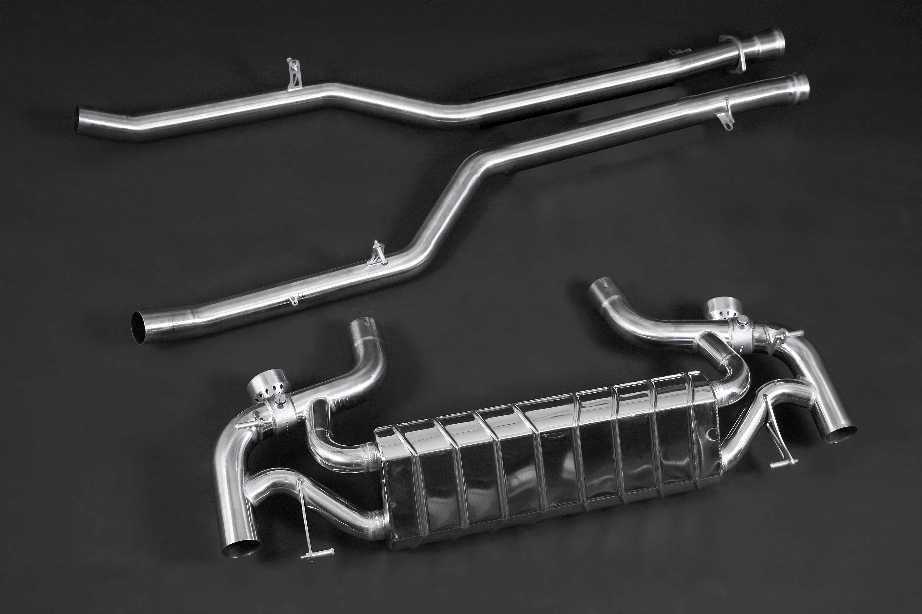 Mercedes AMG SLS - Valved Exhaust with Mid-Pipes (CES3) – Capristo Exhaust