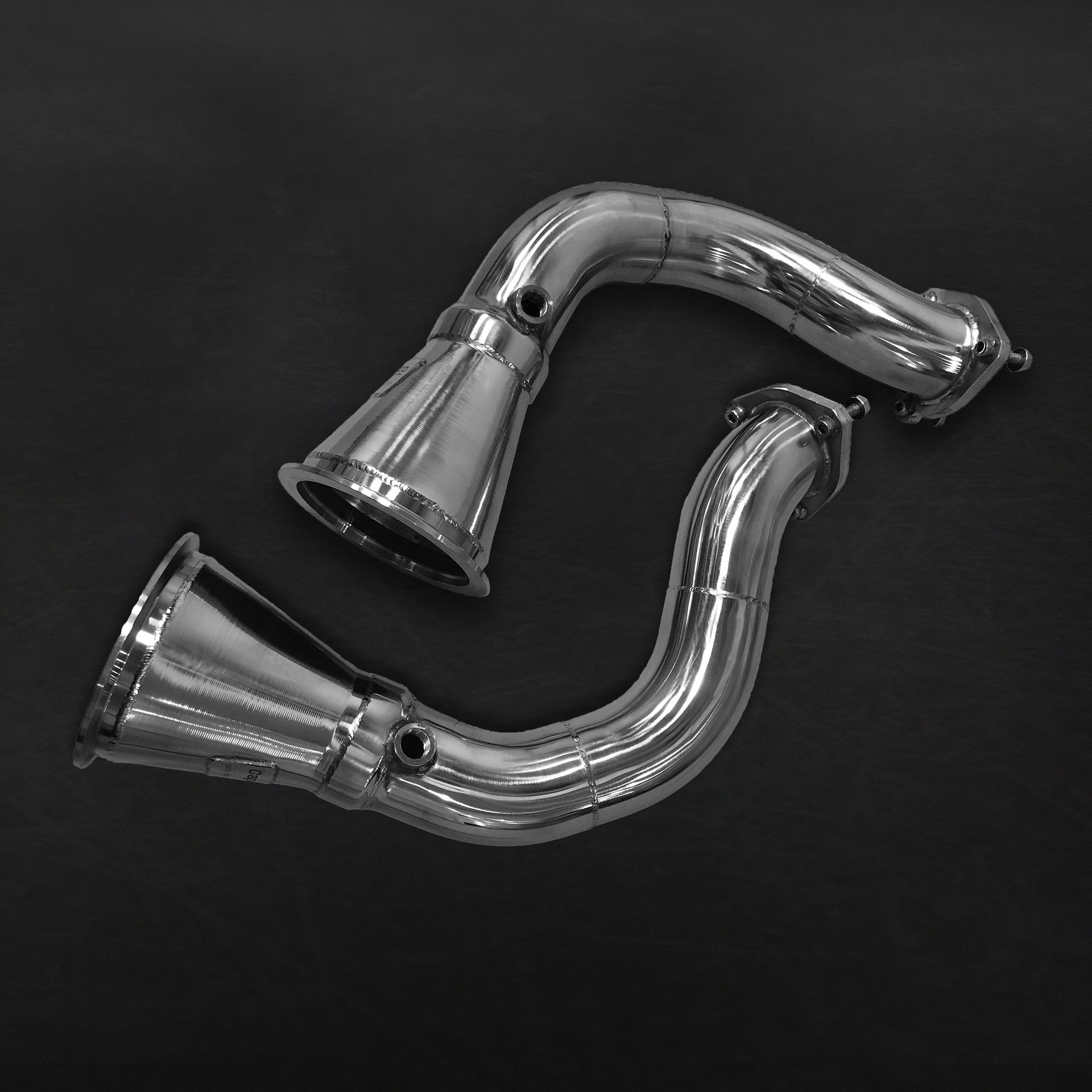 Capristo Exhaust - Audi RSQ8/SQ8 - Cat Delete Downpipes